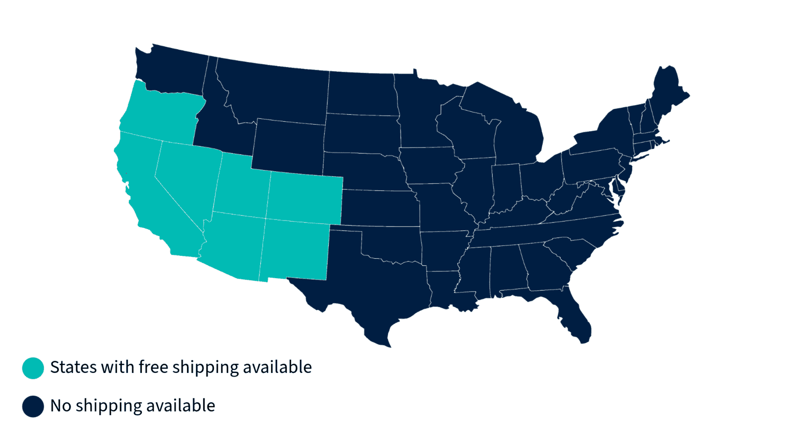 Hotel Supply Delivery Zones | Free Shipping from CATELS